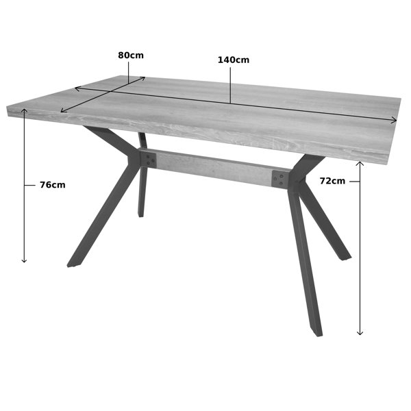 Zipcode Design Coldiron 4 - Person Dining Set & Reviews | Wayfair.co.uk