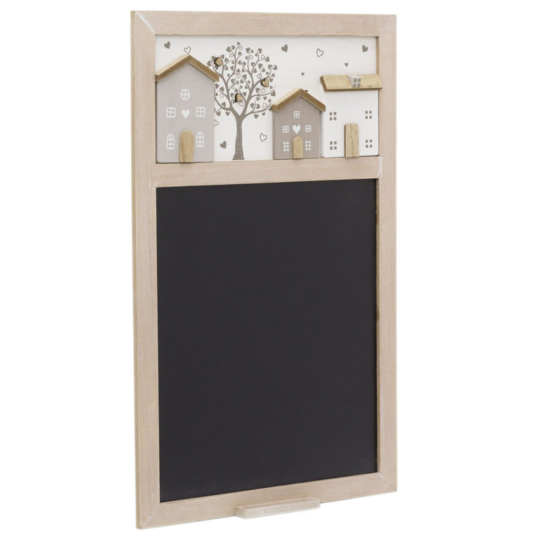 Brambly Cottage House Design Wooden Chalkboard | Wayfair.co.uk