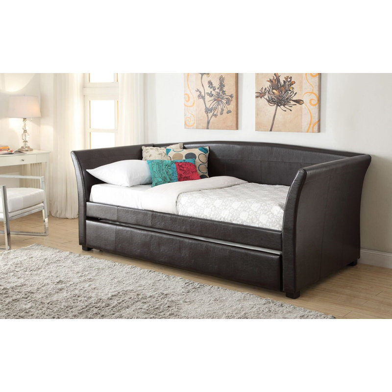 Red Barrel Studio® Moorehead Upholstered Daybed with Trundle & Reviews ...