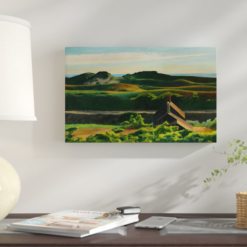 Vault W Artwork Hills, South Truro, 1930 On Canvas by Edward Hopper ...
