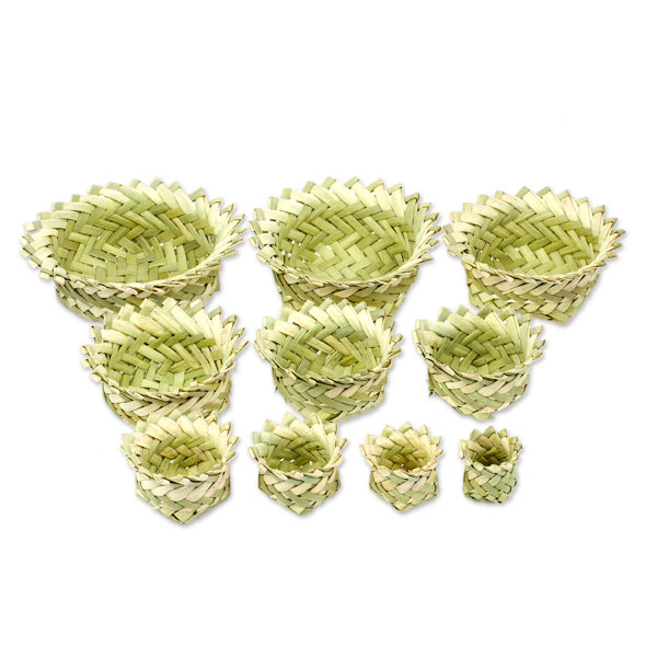 Bay Isle Home Convenient Stars Natural Fiber Baskets | Wayfair