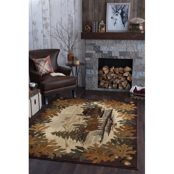 Threadbind Performance Brown/Beige Rug & Reviews | Wayfair