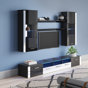 Orren Ellis Voight Entertainment Center for TVs up to 65" & Reviews ...