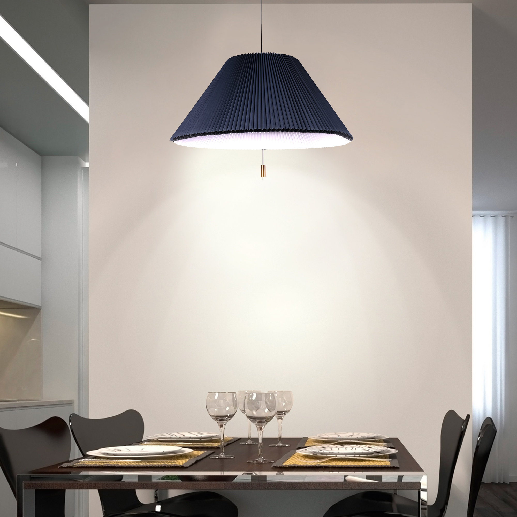 Mercer41 Kiaja 1 - Light Cone Cylinder Pendant | Wayfair