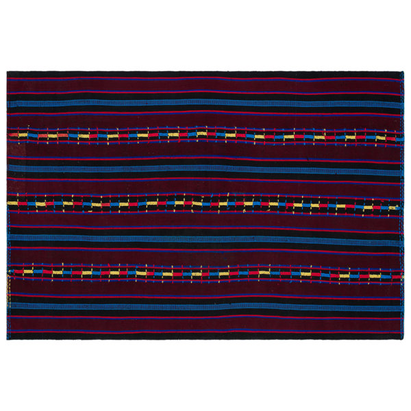 Gracie Oaks Aneth Hand-Knotted 100% Wool Beige/Blue Rug | Wayfair.co.uk