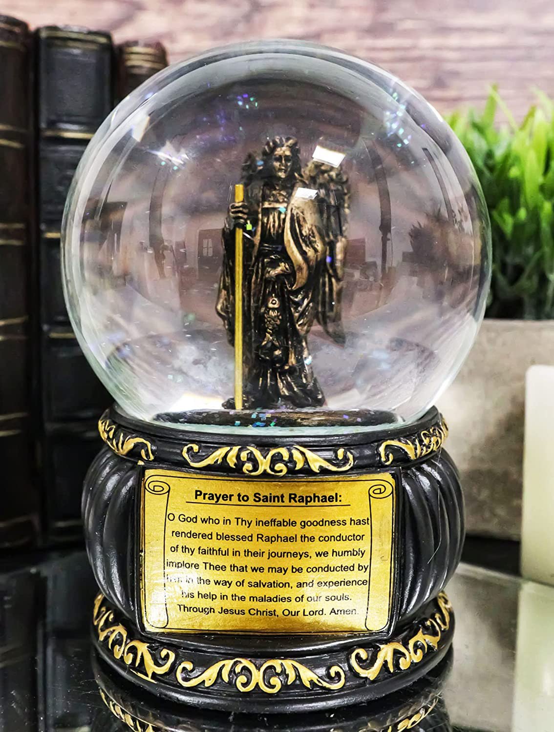 Trinx Guardian Holy Archangel Saint Raphael Angel Of Healing Glitter ...