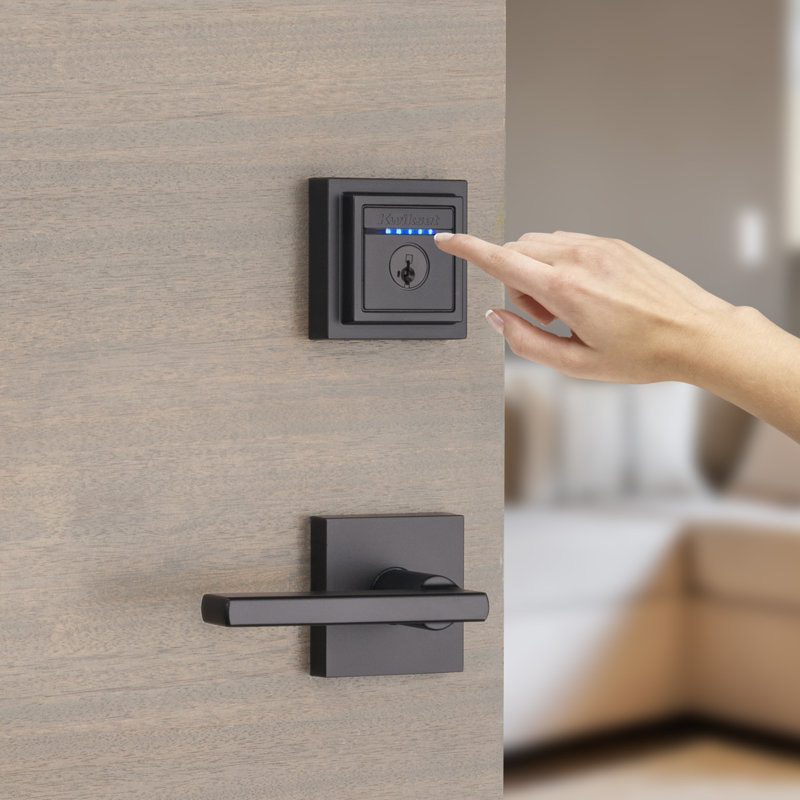 Kwikset Kevo Contemporary Touch-to-Open Smart Lock 2nd Gen & Reviews ...
