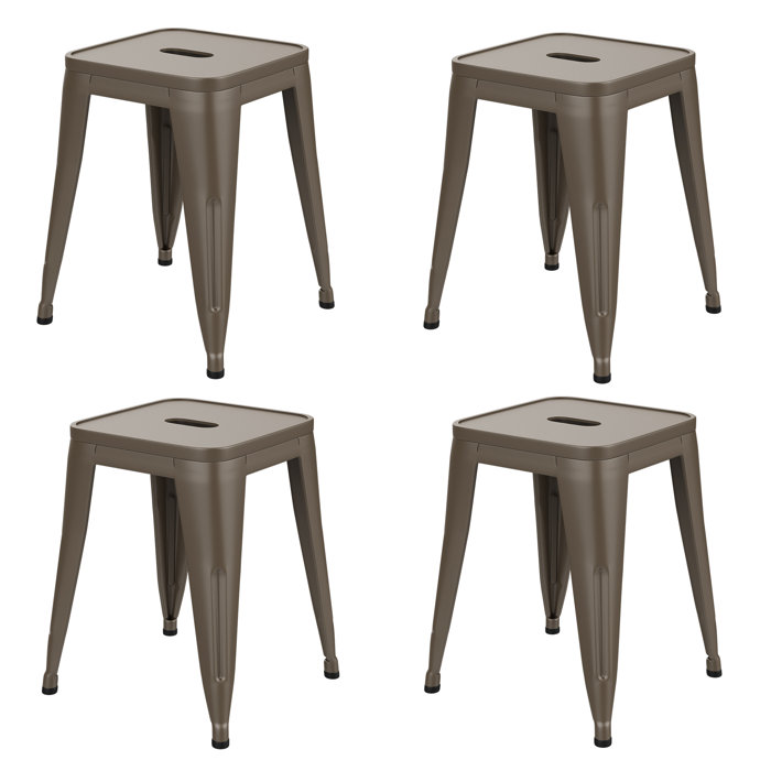 Williston Forge Apolito 18'' Short Stool & Reviews | Wayfair