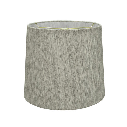 Wrought Studio 9'' H Linen Empire Lamp Shade ( Spider ) in Light Gray ...
