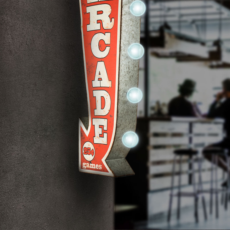 CYRG Arcade Games LED Marquee Sign & Reviews | Wayfair