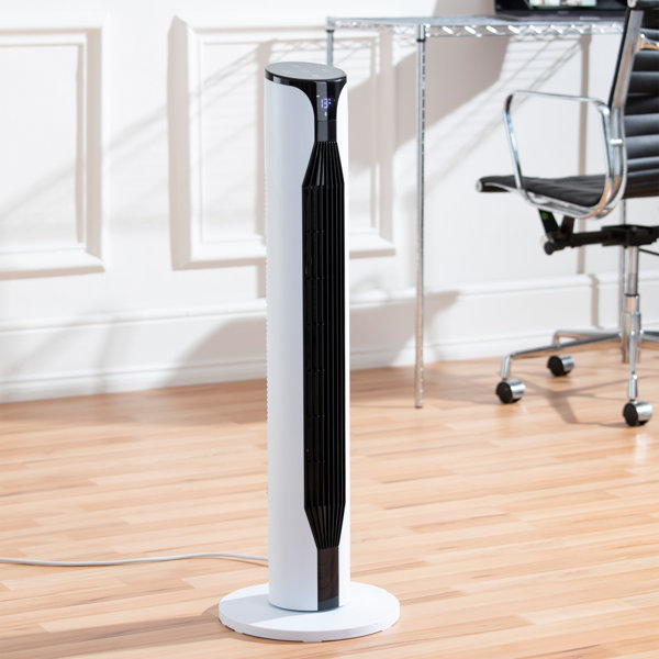 Daewoo 36" Slimline Tower Fan 3 Speed Oscillating 12 Hour Timer Digital ...