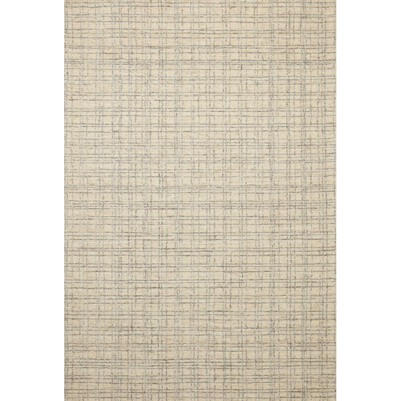 Chris Loves Julia x Loloi Polly Checkered Antique/Mist Area Rug ...