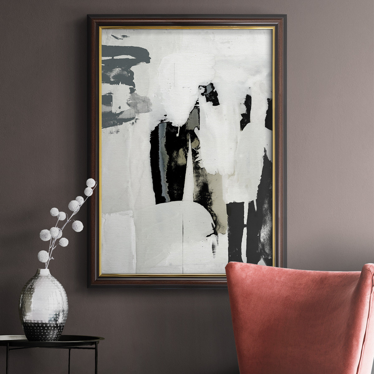 Ivy Bronx Broken Window I - Picture Frame Painting on Canvas | Wayfair