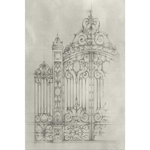 Iron-gate-wall-art | Wayfair