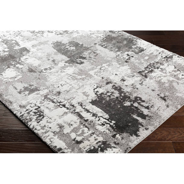 Trent Austin Design® Kolar Performance Medium Gray/Black/Ivory Rug ...