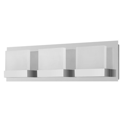 Orren Ellis Edvard 3 - Light Dimmable LED Vanity Light | Wayfair