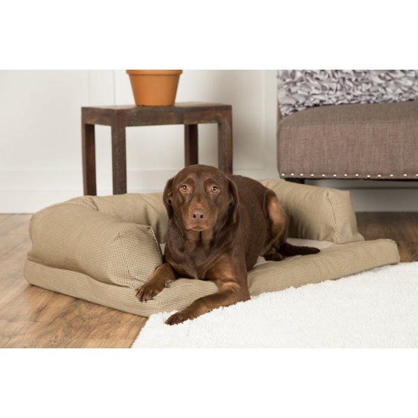 Archie & Oscar™ Hollymead Baxter Couch Plaid Bolstered Dog Bed ...