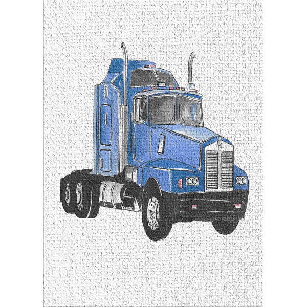 Vintage-truck-rug | Wayfair