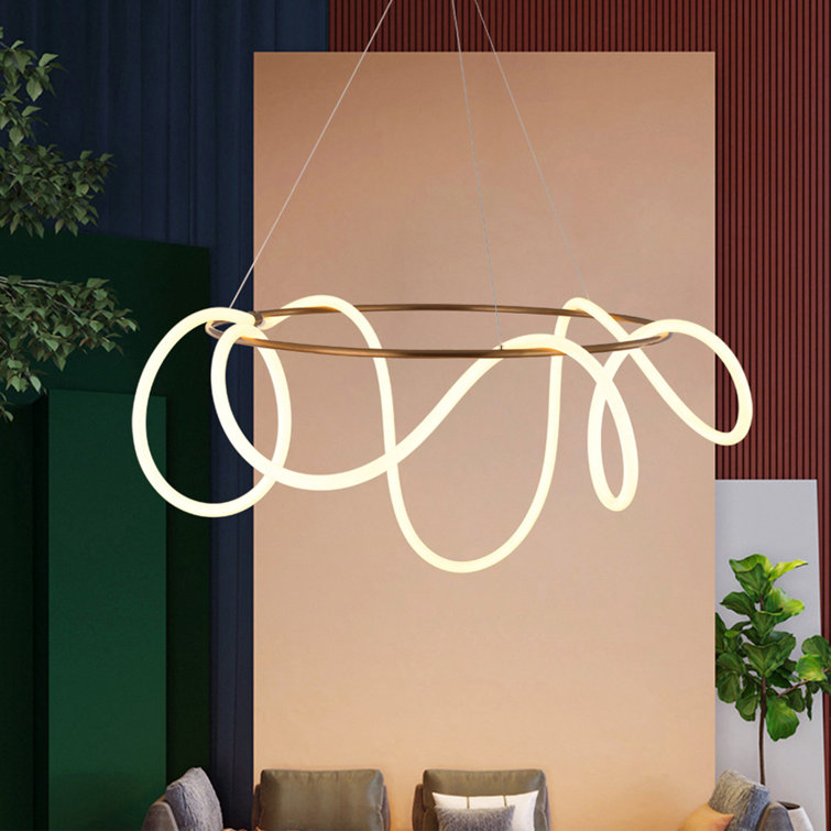 Mercer41 1 - Light Unique Linear LED Pendant | Wayfair
