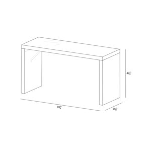 Wade Logan® Suffern Glass Outdoor Bar Table | Wayfair