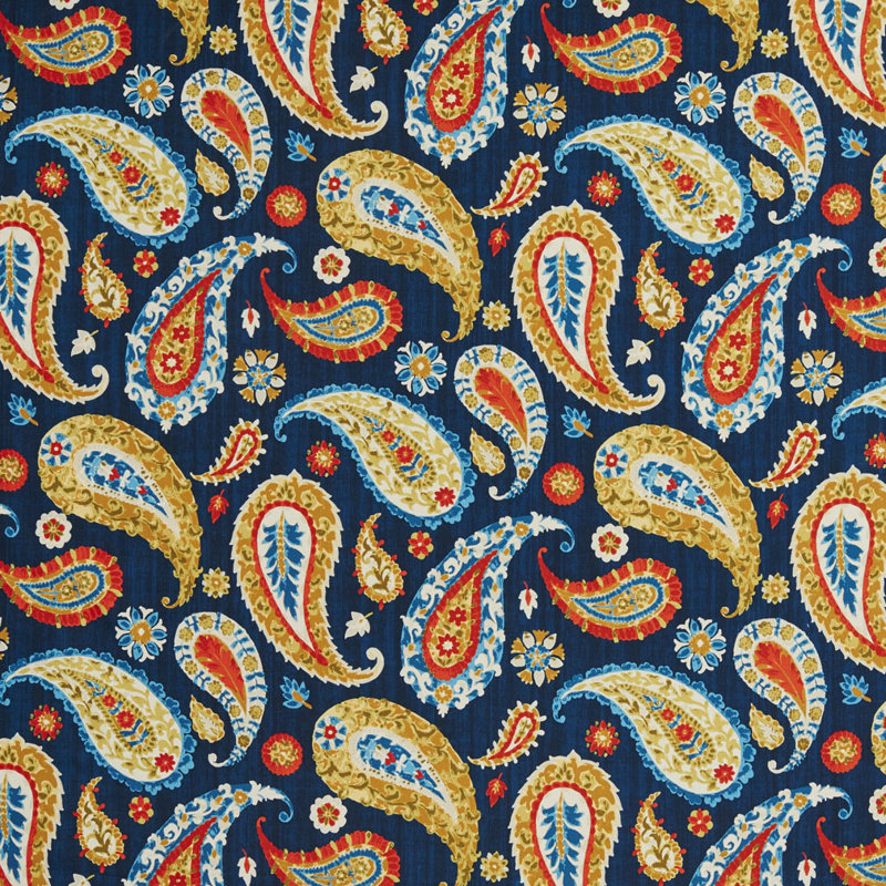 Wildon Home® Paisley Print Fabric | Wayfair