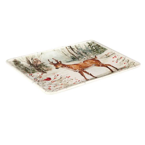 Certified International Winter Forest 16Pc Dinnerware Set & Reviews ...