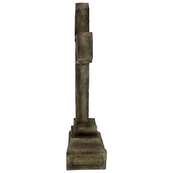 Design Toscano Balkan Vampire Blood Cross Statue & Reviews | Wayfair