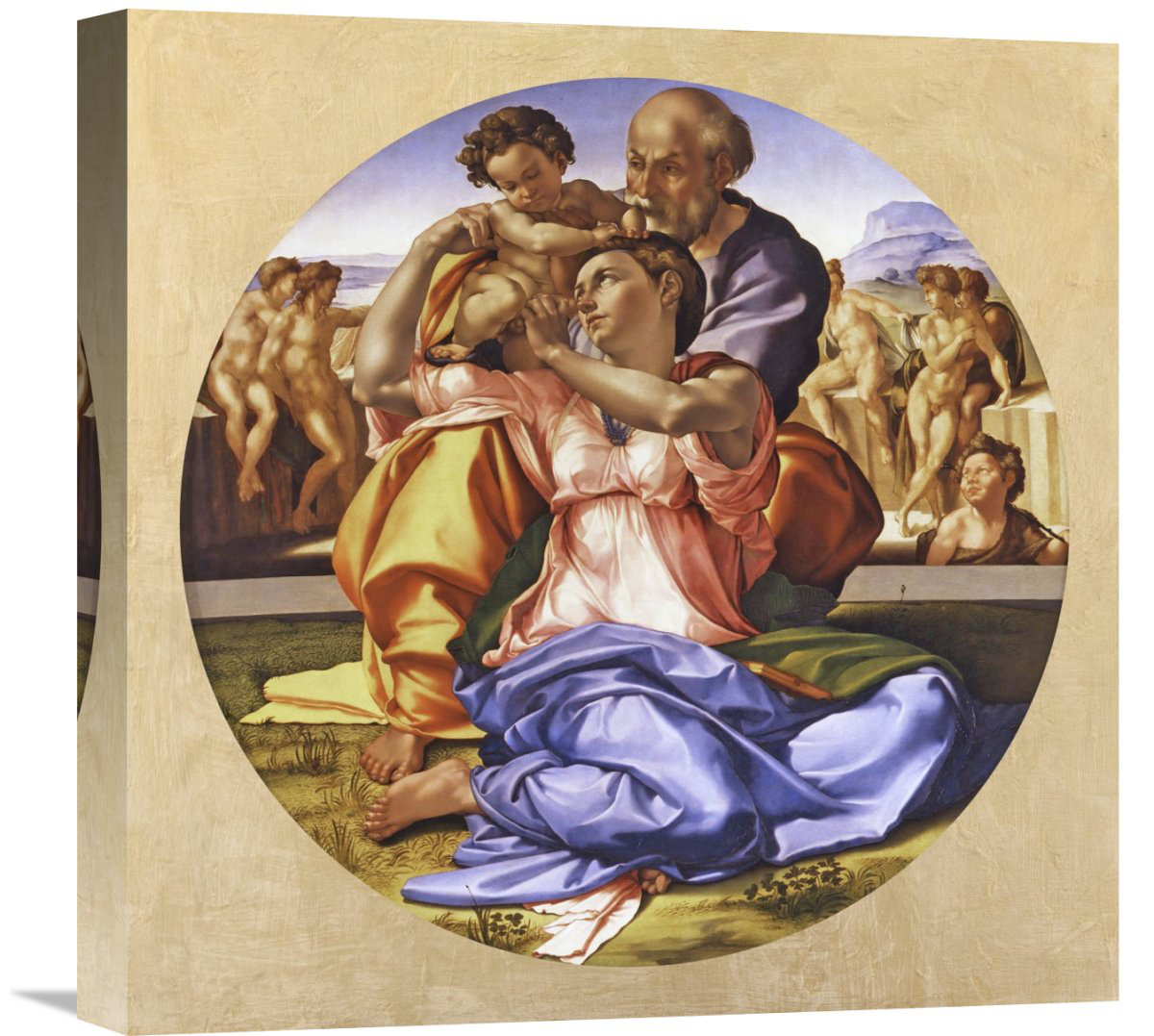 Global Gallery Doni Tondo by Michelangelo - Print on Canvas | Wayfair