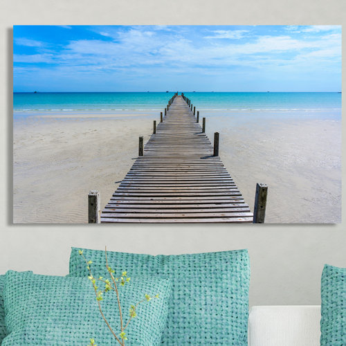 PicturePerfectInternational Dock Waters On Canvas Photograph & Reviews ...