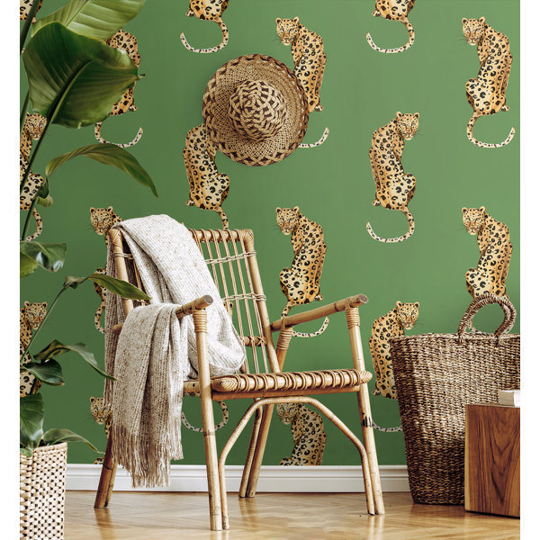 Daisy Bennett Designs Peel & Stick Animal Print Wallpaper & Reviews ...