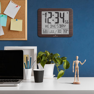 Wayfair | Rectangular Wall Clocks You'll Love in 2023