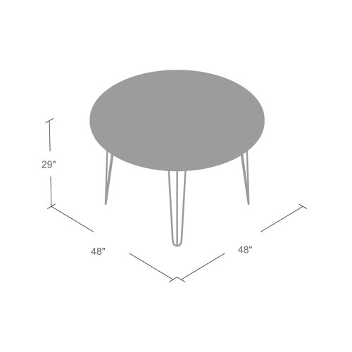 Bungalow Rose Deepak Dining Table & Reviews | Wayfair