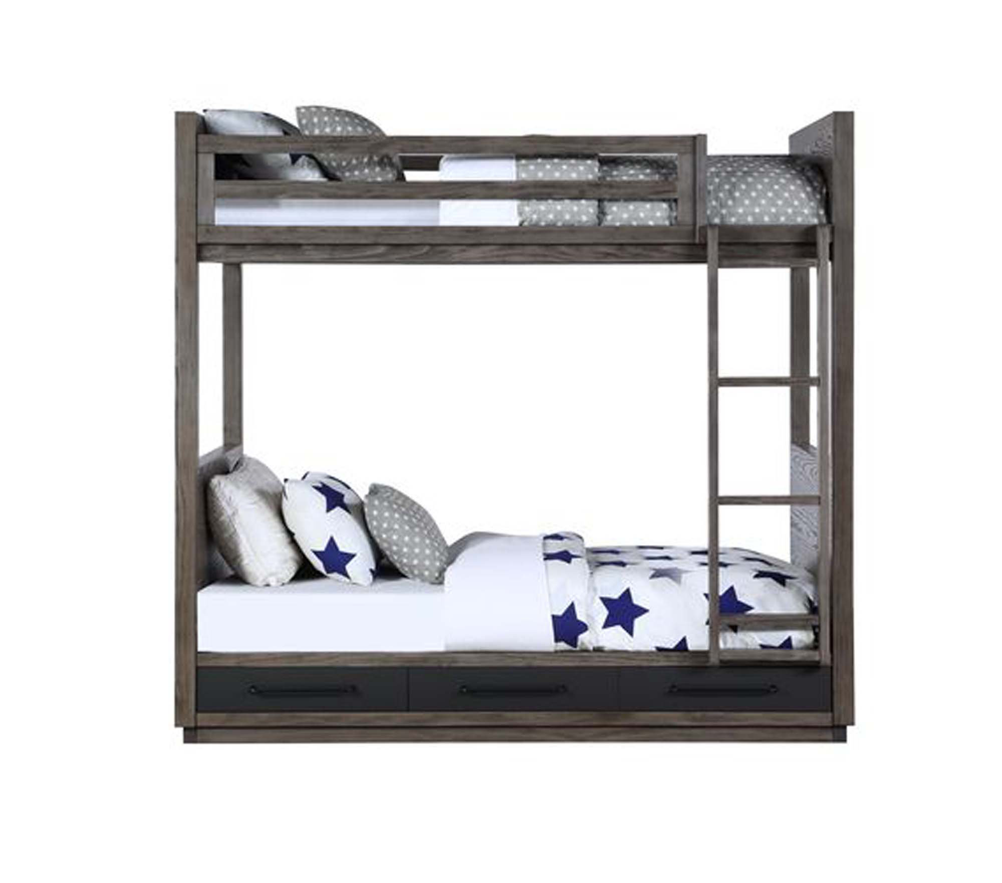 Redwood Rover Erkson Twin Over Twin Standard Bunk Bed by Redwood Rover ...