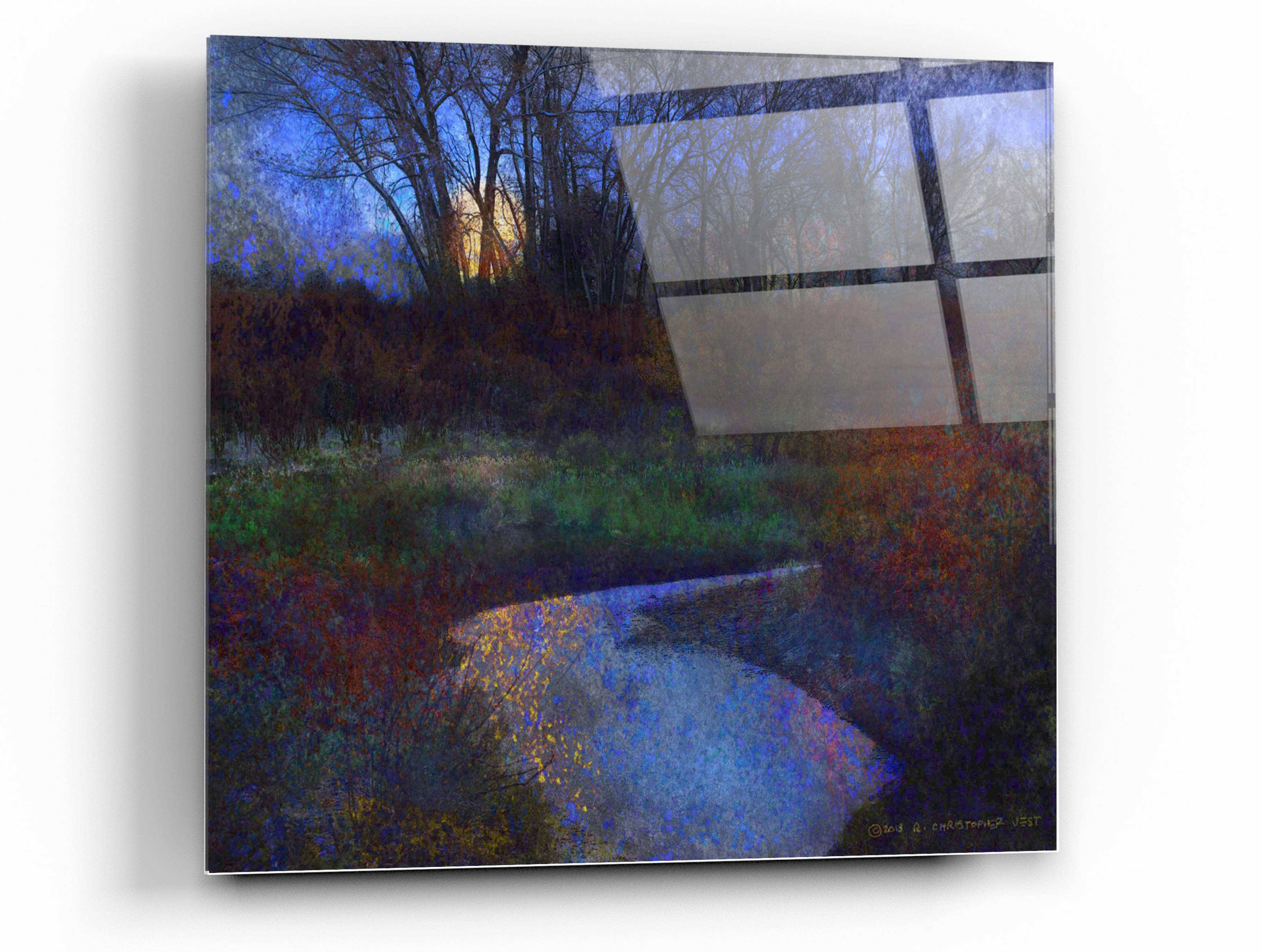 Millwood Pines Moonlit Stream Moonlit Stream by - on | Wayfair