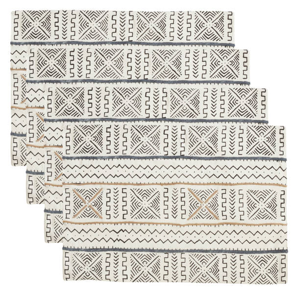 Union Rustic Dantzler Rectangle Cotton Table Runner & Reviews | Wayfair