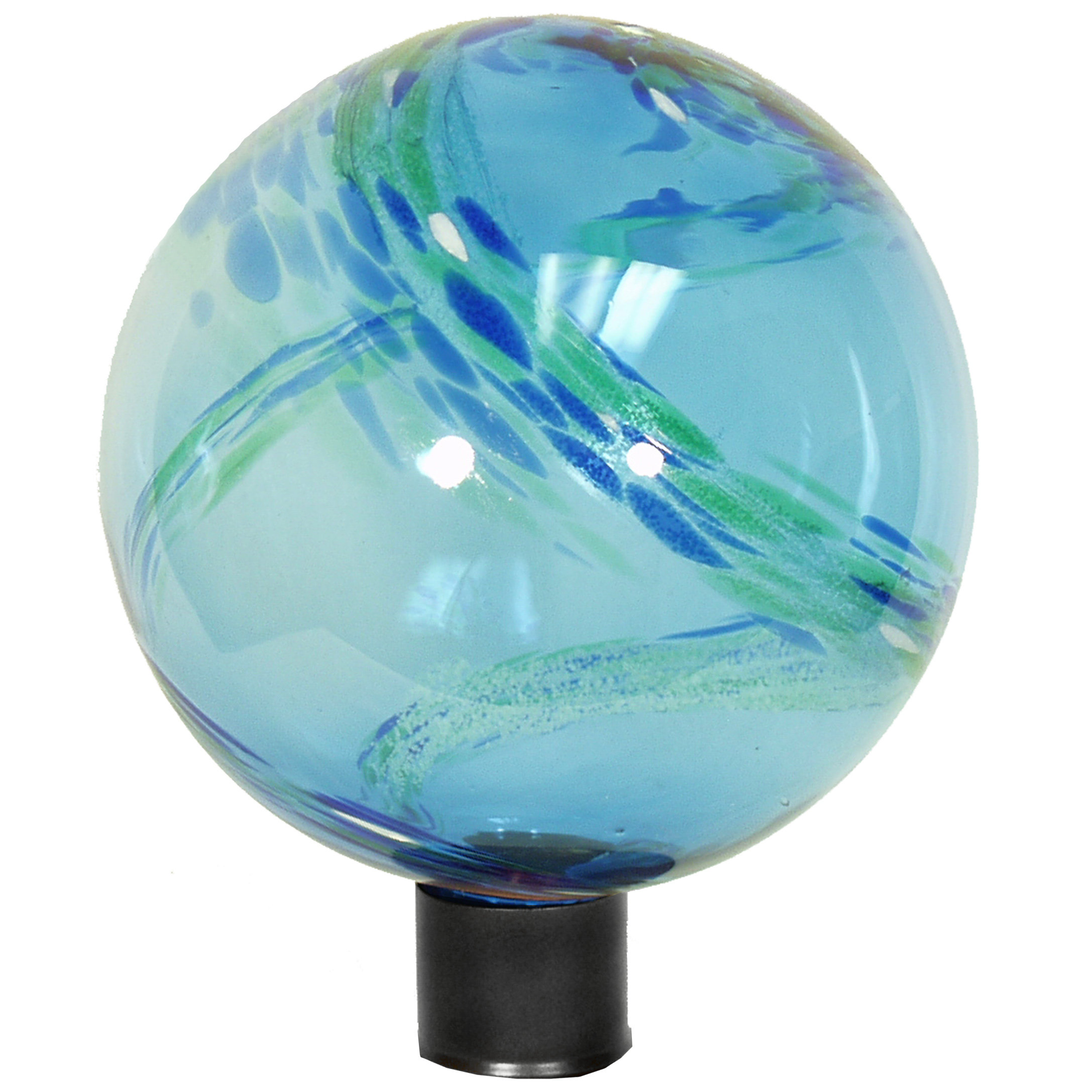 Winston Porter Lilith Ocean Mist Gazing Ball & Reviews | Wayfair