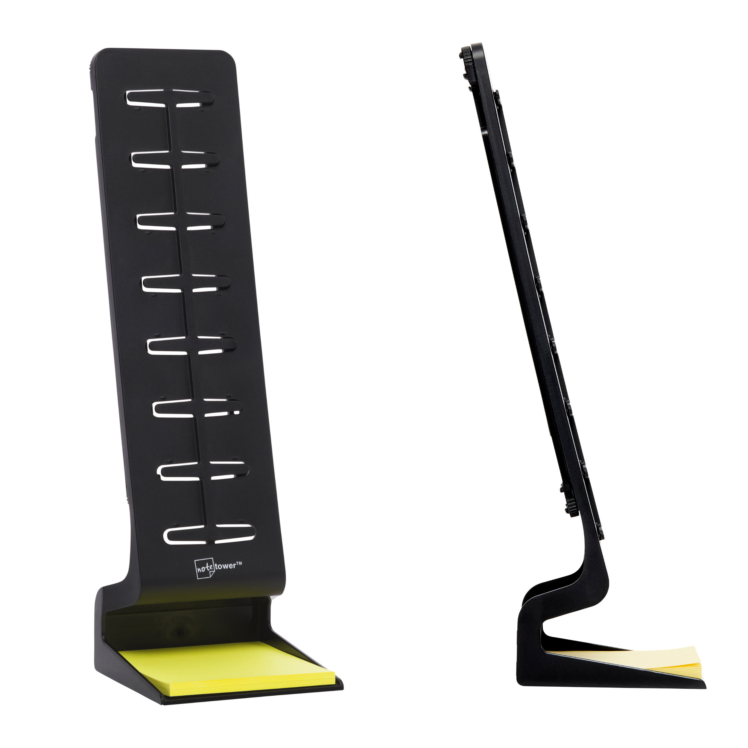 NoteTower Desktop Pro Combo Sticky Note & Document Memo Pad Holder ...