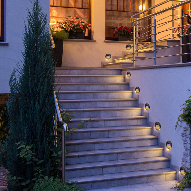 Symple Stuff DISC: Solar-Charged LED Step Marker | Wayfair.co.uk