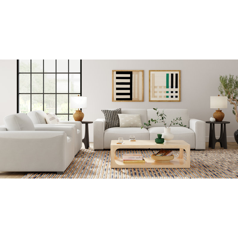 Joss & Main Sybil 47'' Solid Wood Coffee Table & Reviews | Wayfair