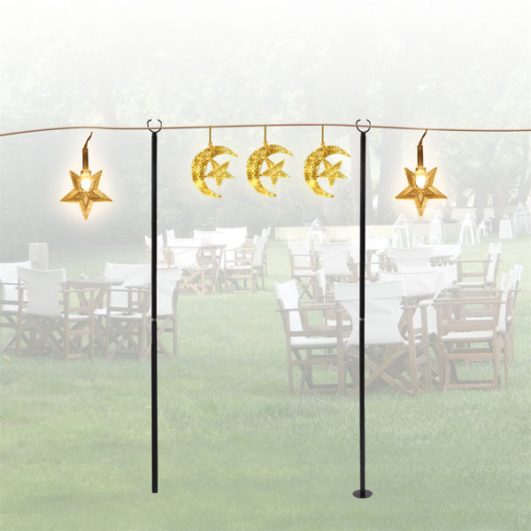 YINXIER String Light Pole | Wayfair