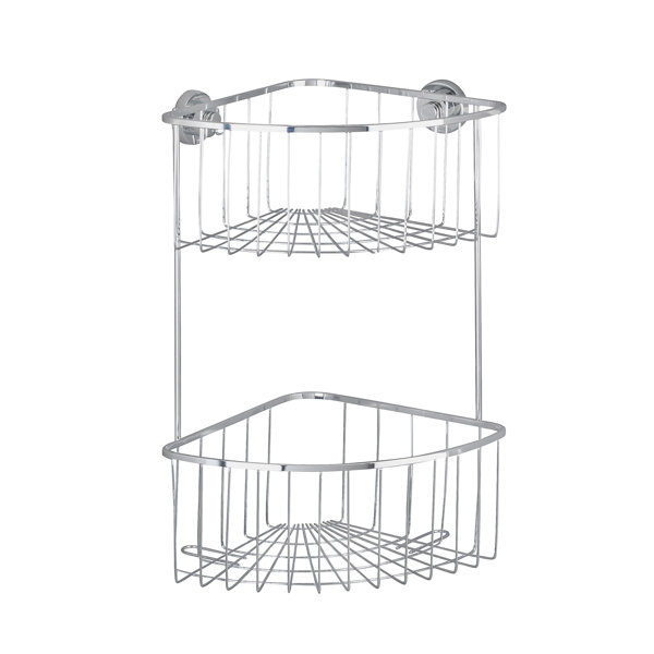Wenko Jernigan Adhesive Mount Shower Caddy | Wayfair.co.uk