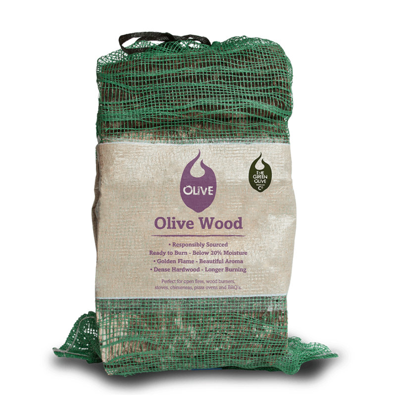 Green Olive Firewood Co. Olive Firewood Logs 2 X 20L Net Bags | Wayfair ...