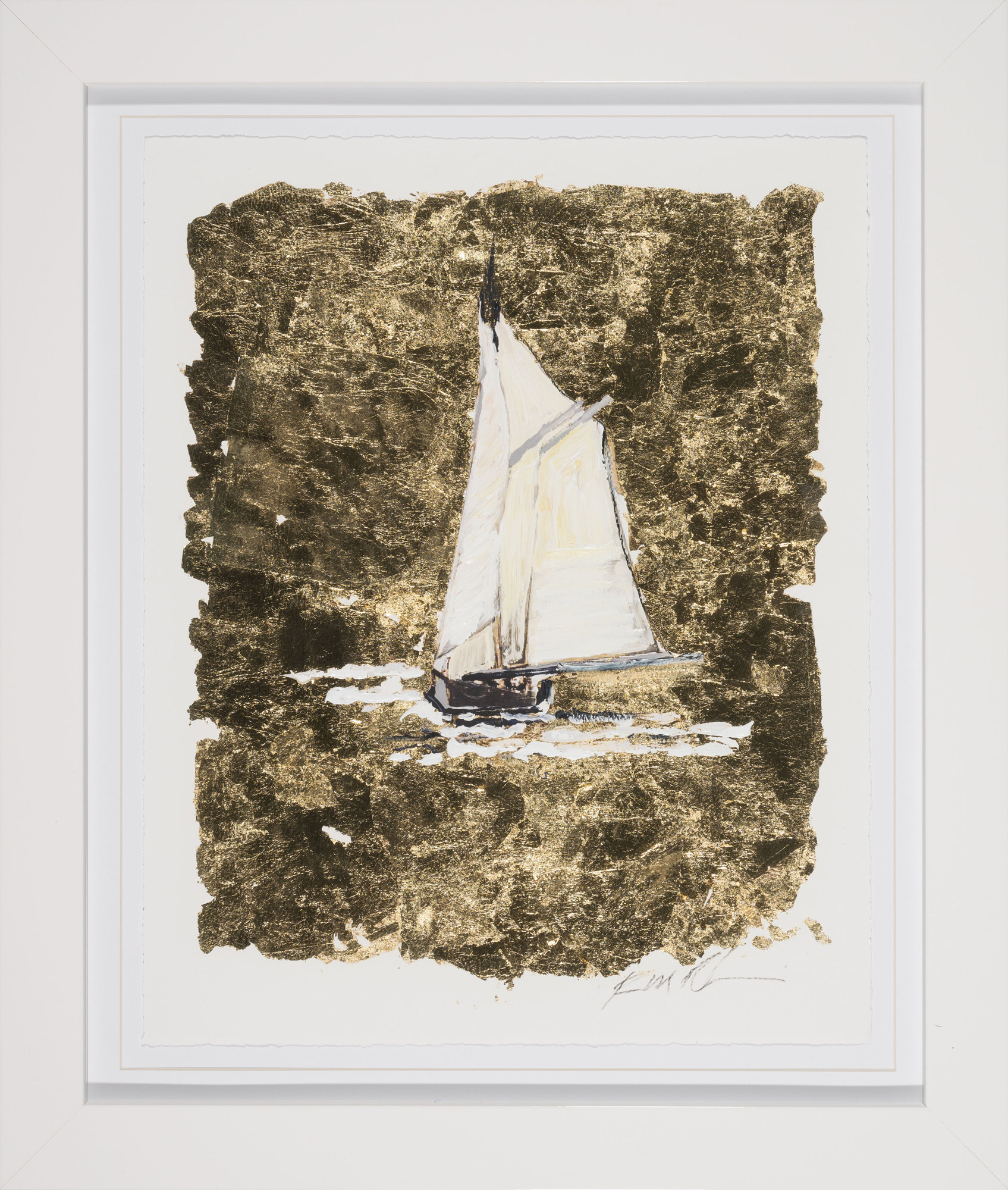 RFA Decor Gold Coast Boat 5 by Robert Robinson - Picture Frame Painting ...