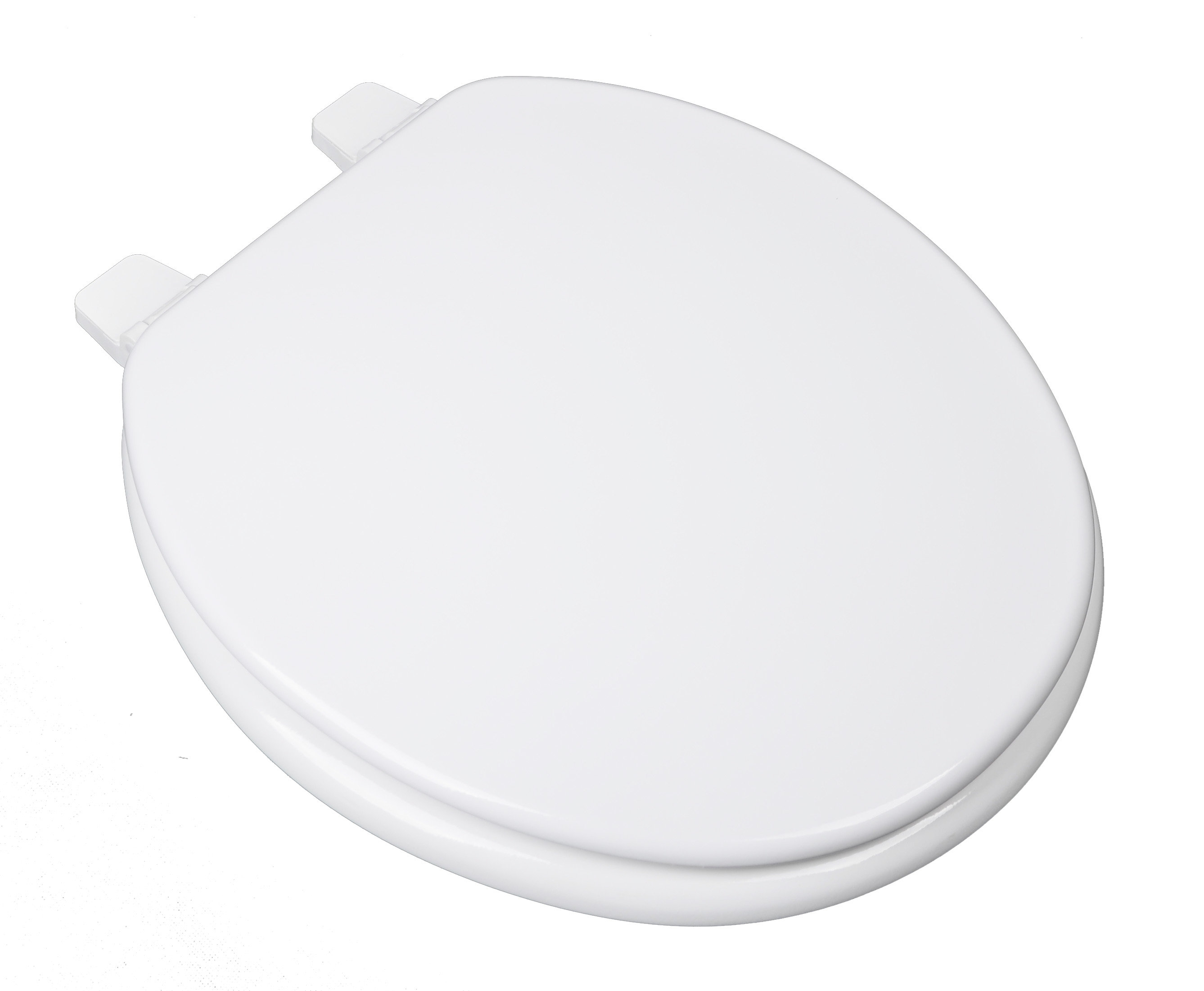 Bath Décor Builder Grade Molded Wood Round Toilet Seat | Wayfair