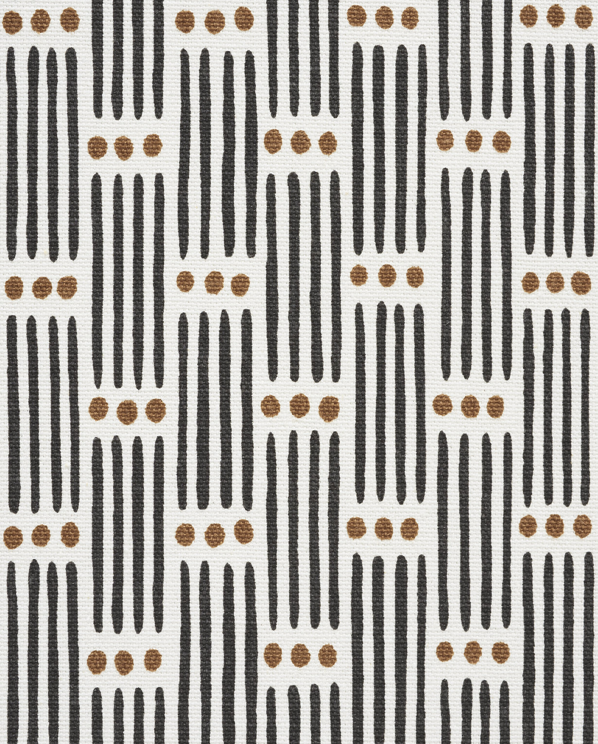 Schumacher Dotted Stripe 100% Cotton Fabric | Perigold