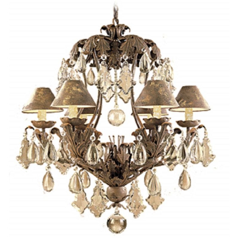 Arte De Mexico 6 - Light Dimmable Classic / Traditional Chandelier ...