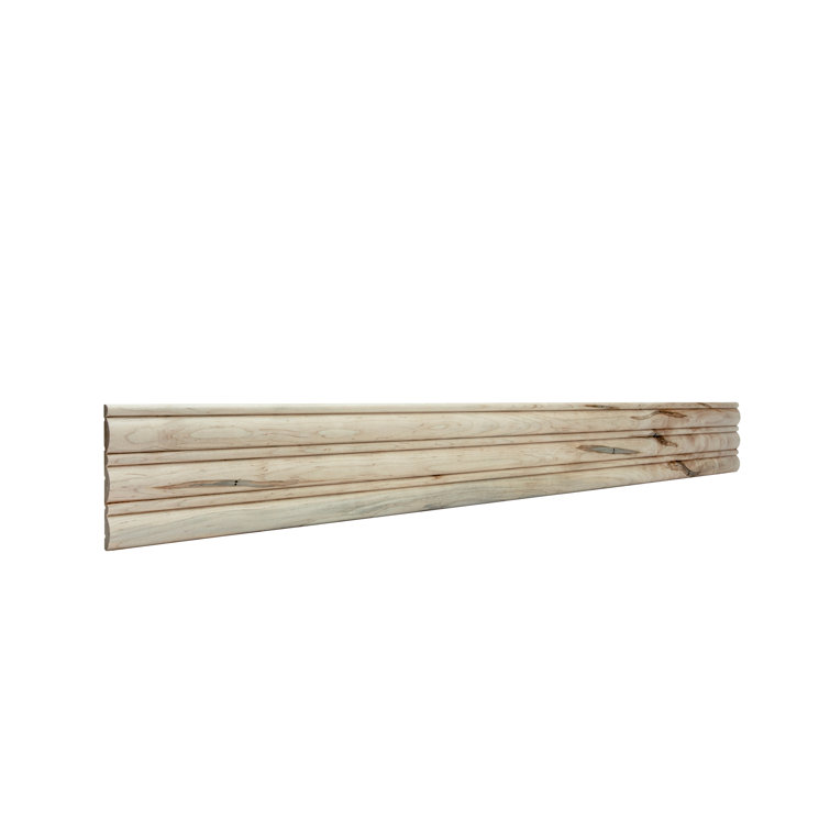Ornamental Mouldings 1546-4FTWMAP Unfinished Ambrosia Maple Large ...