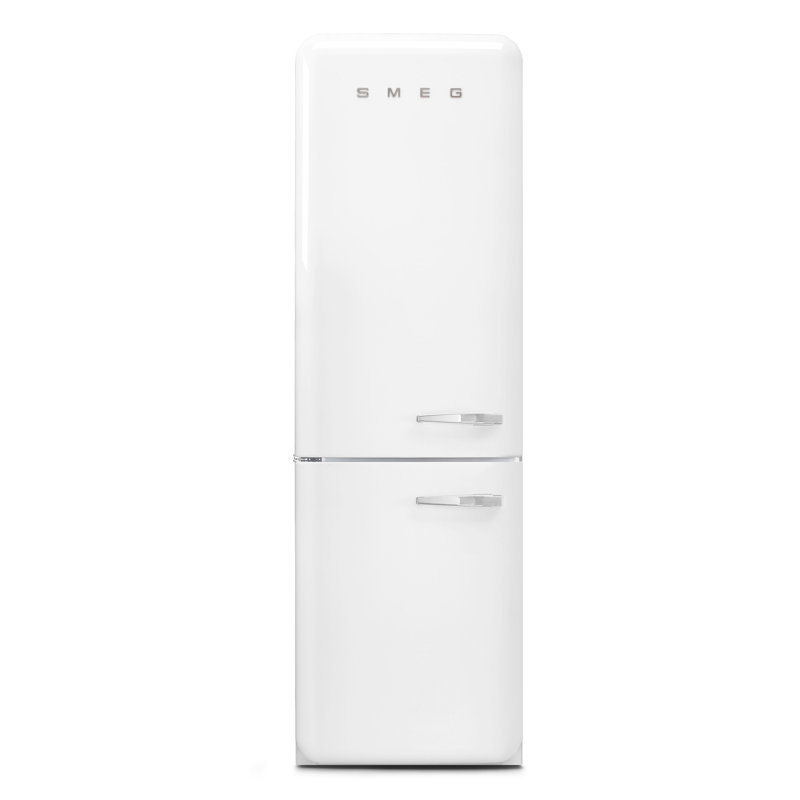 SMEG 50s Style 24" Bottom Freezer 12.8 cu. ft. Energy Star Refrigerator ...
