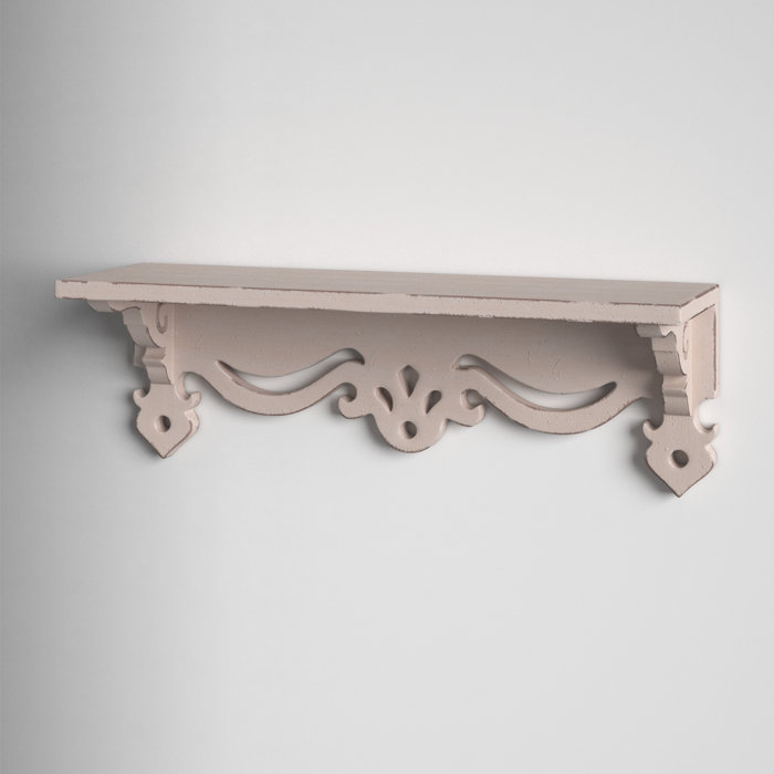 Kelly Clarkson Home Everly Rectangle Floating Shelf with Live Edge ...