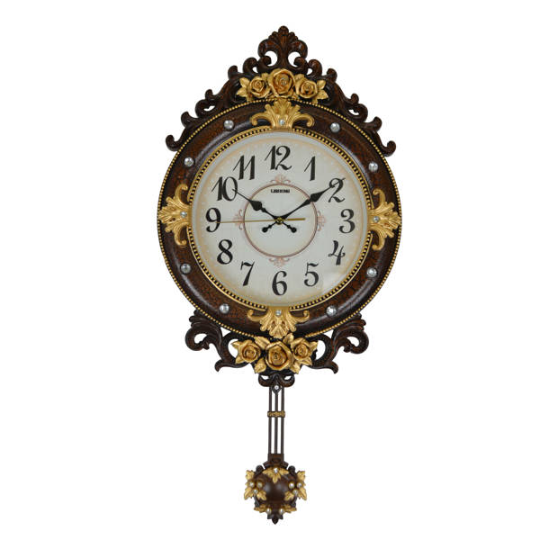 Charlton Home® Brookdene Wall Clock | Wayfair